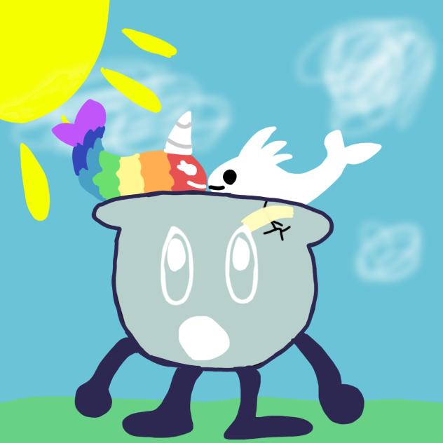 Unicorn fish - ibisPaint