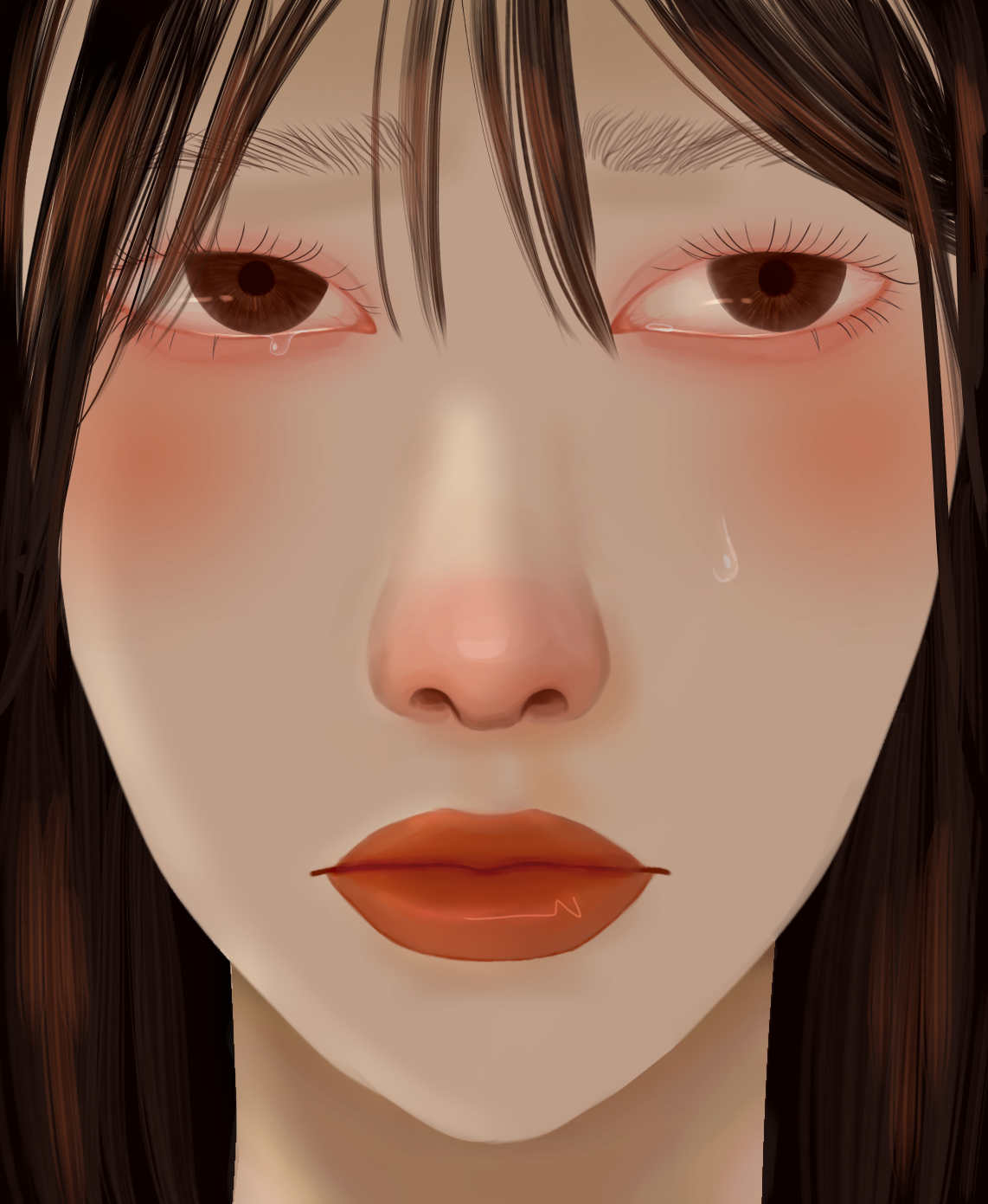 im not crying, you're crying - ibisPaint