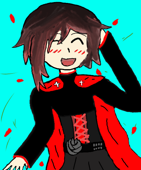 RWBY Ruby Rose - ibisPaint