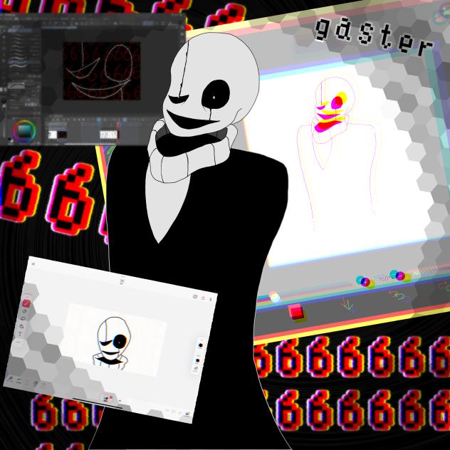 gaster - ibisPaint