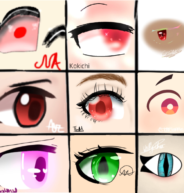 Eye-making collab - ibisPaint