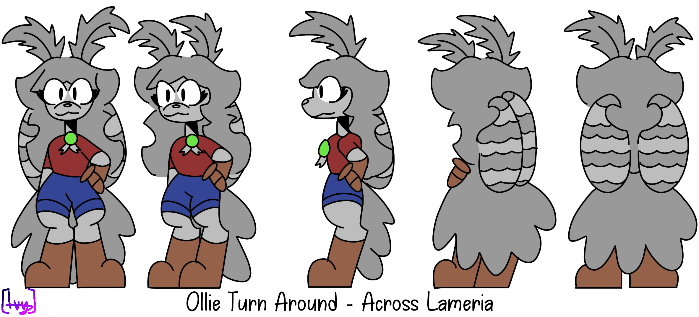 Updated Ollie Turn Around - ibisPaint