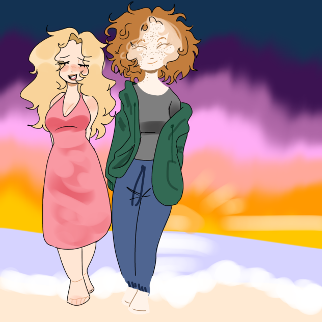 Me an her - ibisPaint