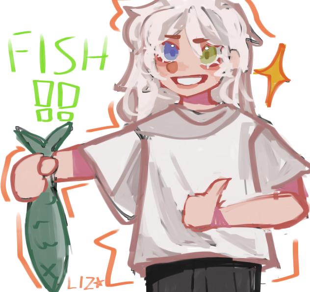 i like fish - ibisPaint