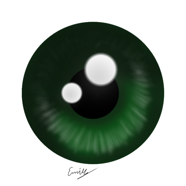 Green Eye - ibisPaint