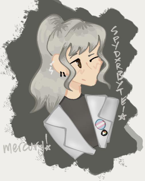 mercury (transfem quicksilver) - ibisPaint