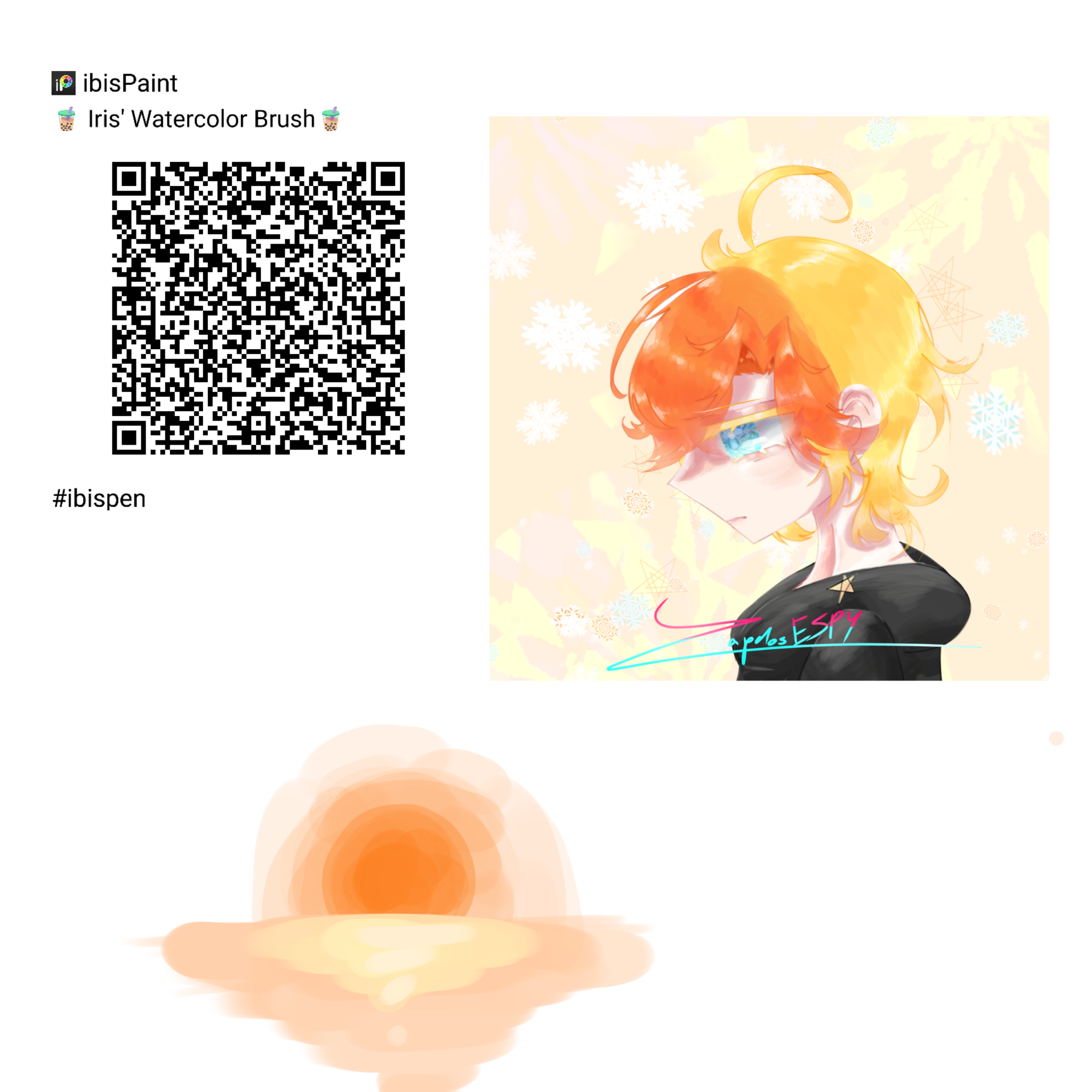 🧋 Iris' Watercolor Brush🧋 - ibisPaint