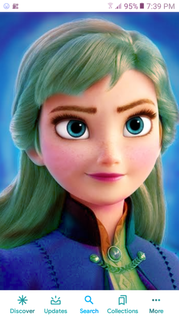 New Anna in frozen hehe - ibisPaint