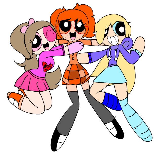 petunia Charlie and Alex (ppg OCs) - ibisPaint