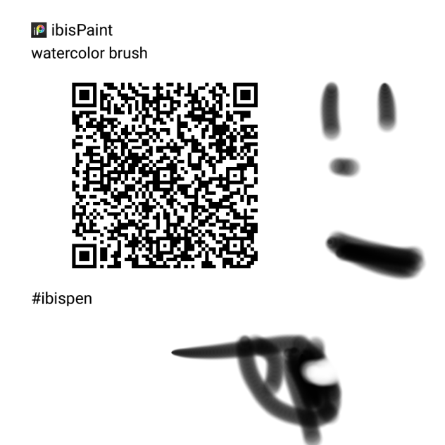 watercolor brush - ibisPaint