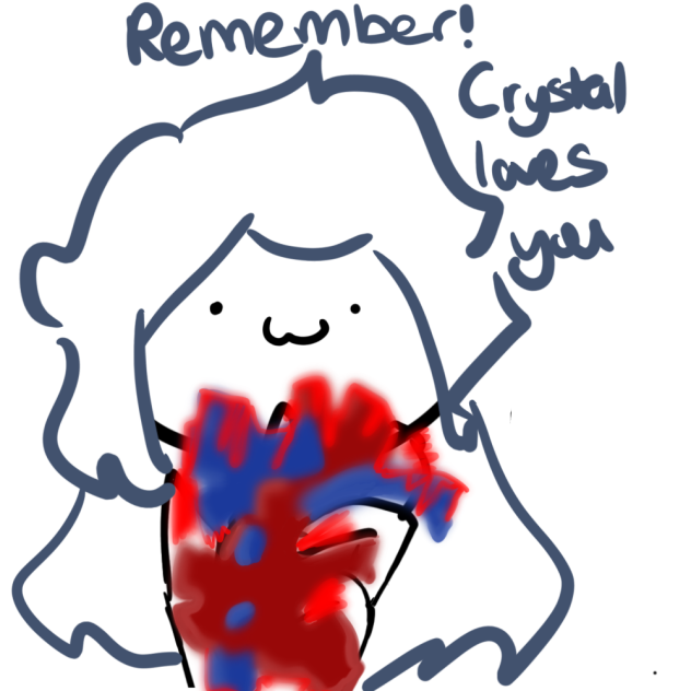 Crystal loves you! - ibisPaint