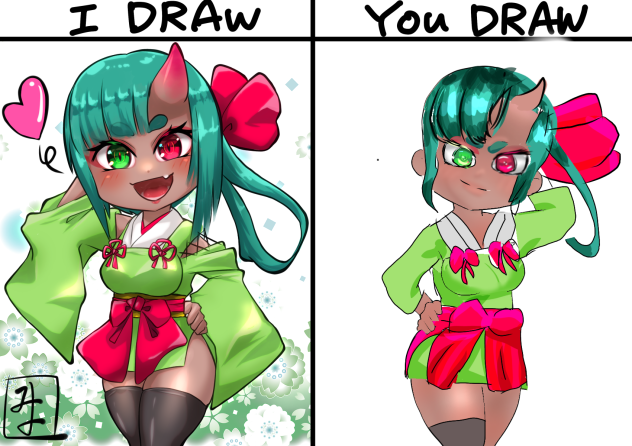 i draw you draw again - ibisPaint