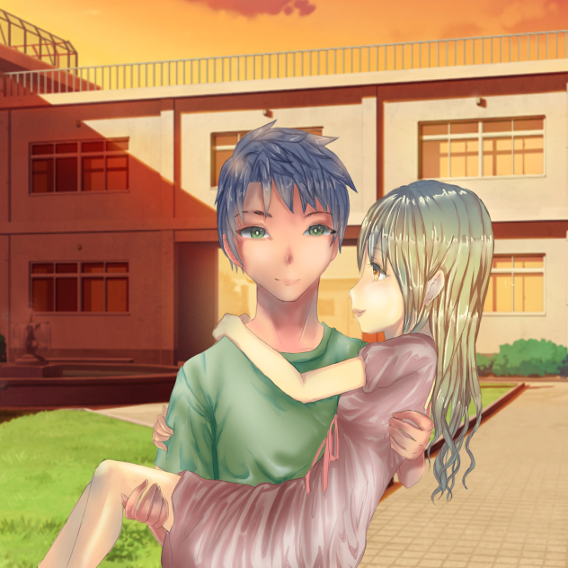 holding me - ibisPaint