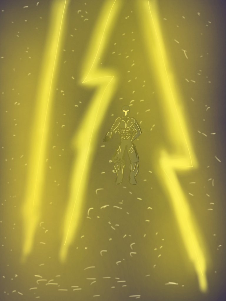 Warrior of Lightning - ibisPaint