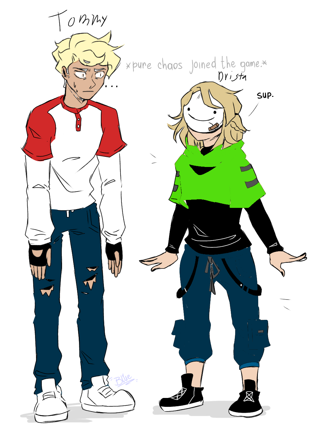 Tommy and drista - ibisPaint