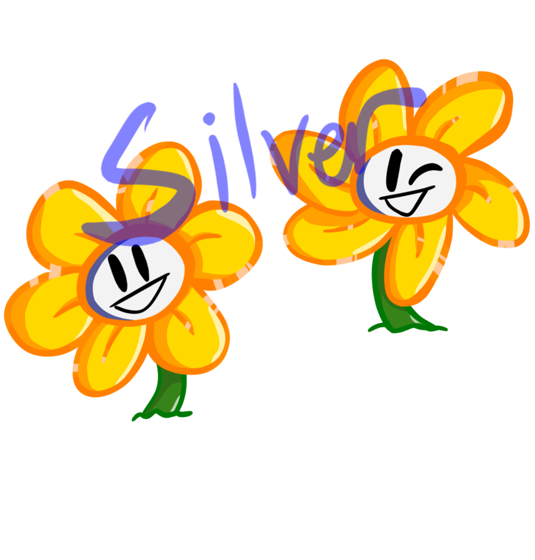Flowey from undertale (but 2!) - ibisPaint