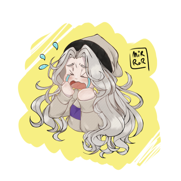crying mirror - ibisPaint