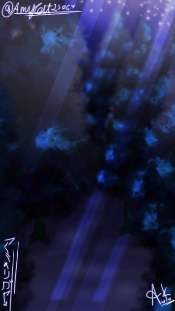 Dark forest BG - ibisPaint