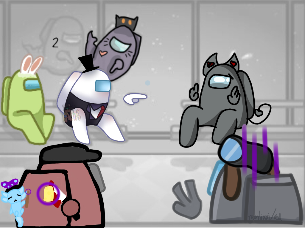 among us Collab idk - ibisPaint