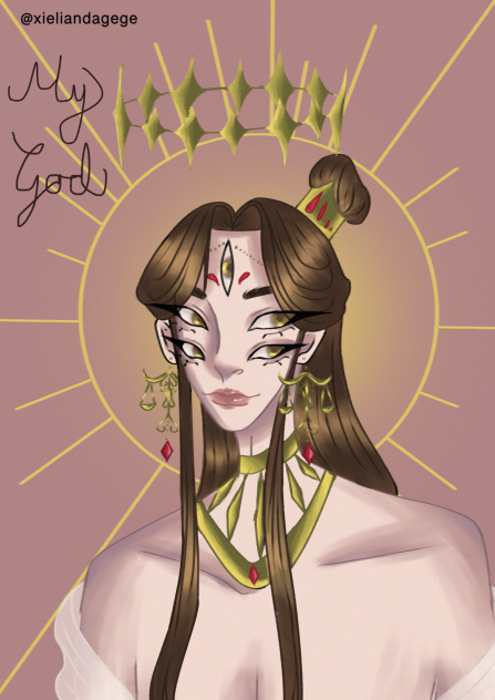 Angel ish God Xie lian - ibisPaint