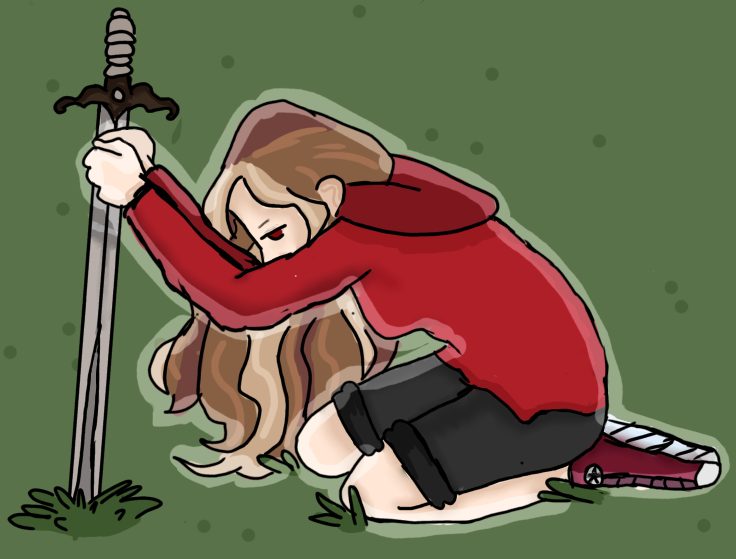 Pearl with sword - ibisPaint