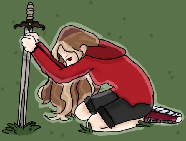 Pearl with sword - ibisPaint