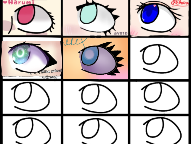 Eye colab - ibisPaint