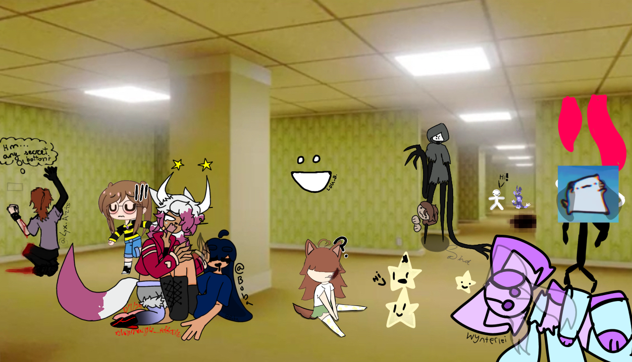 in da backrooms - ibisPaint