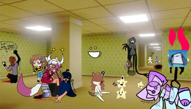 in da backrooms - ibisPaint