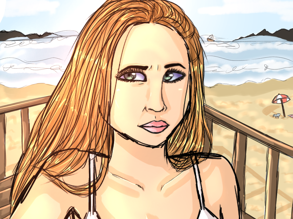 Sunny Beach - ibisPaint