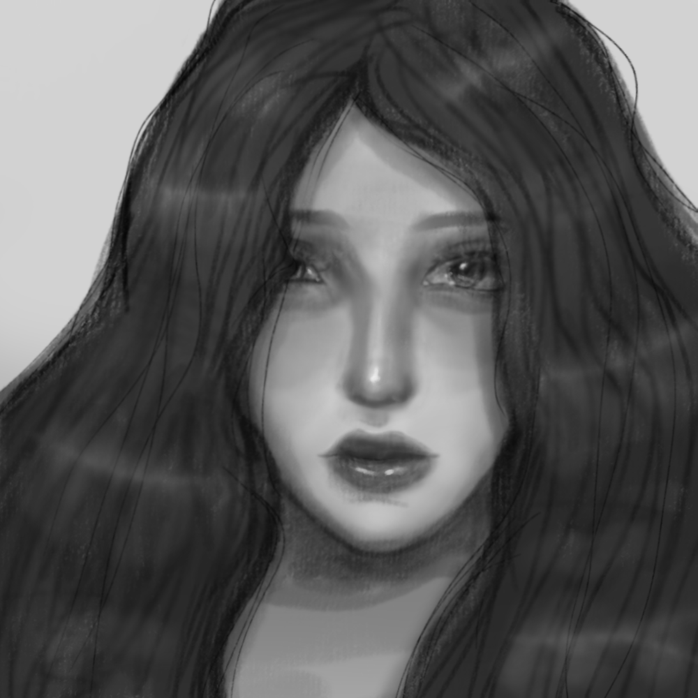 grey girl - ibisPaint