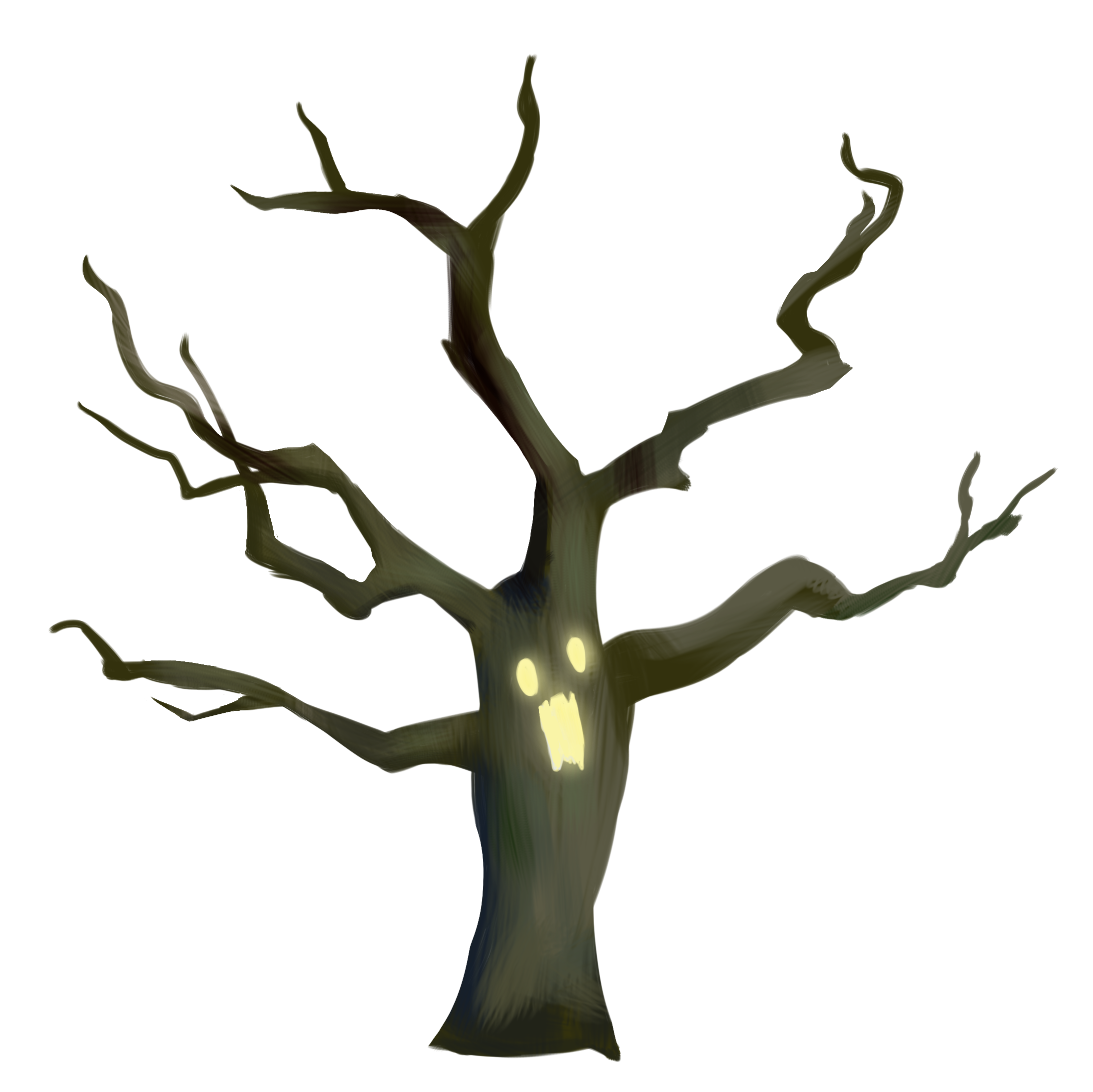 ghost tree 👻 - ibisPaint
