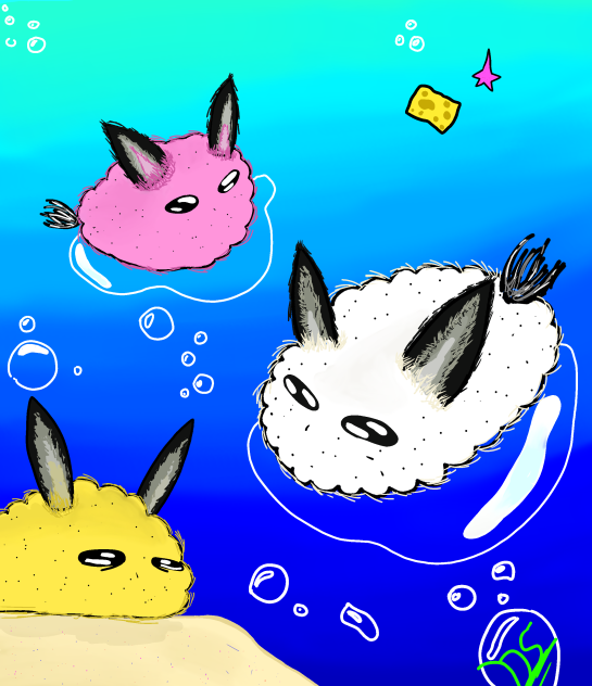 Sea Bunnies - ibisPaint