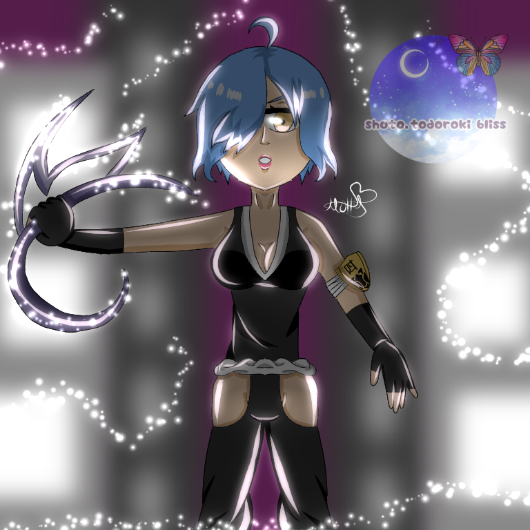 bleach oc in tybw - ibisPaint