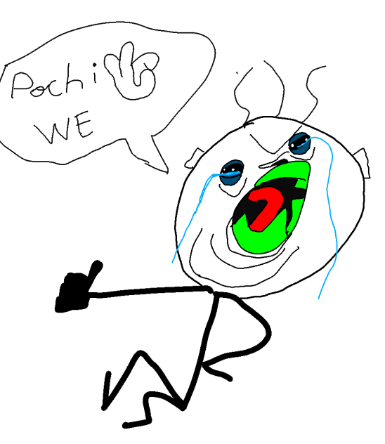 meme pochi we - ibisPaint