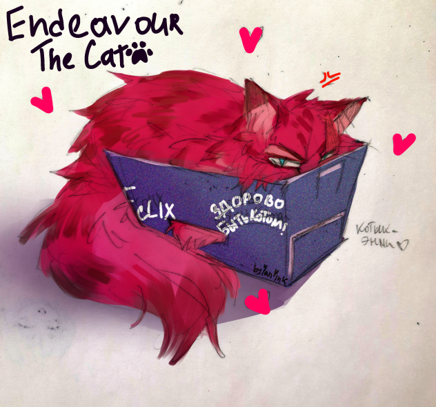 Endeavour the Cat - ibisPaint