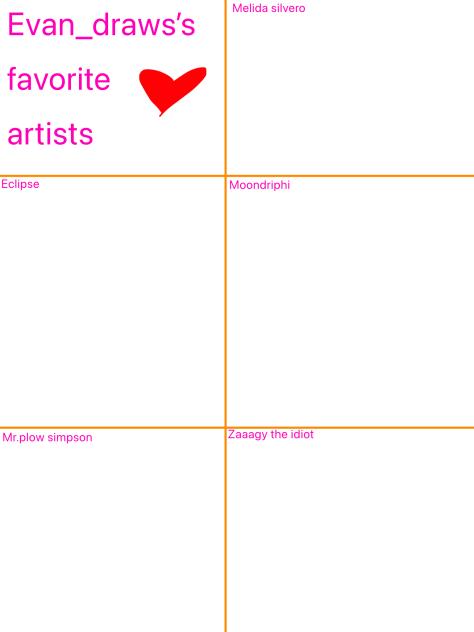 My fav artists - ibisPaint