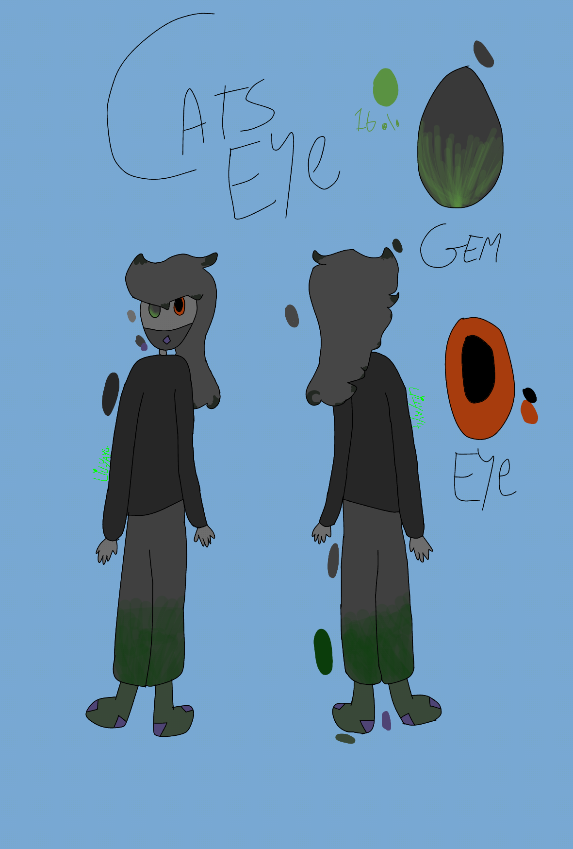 Cat's Eye Reference - ibisPaint