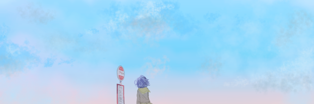bus stop - ibisPaint
