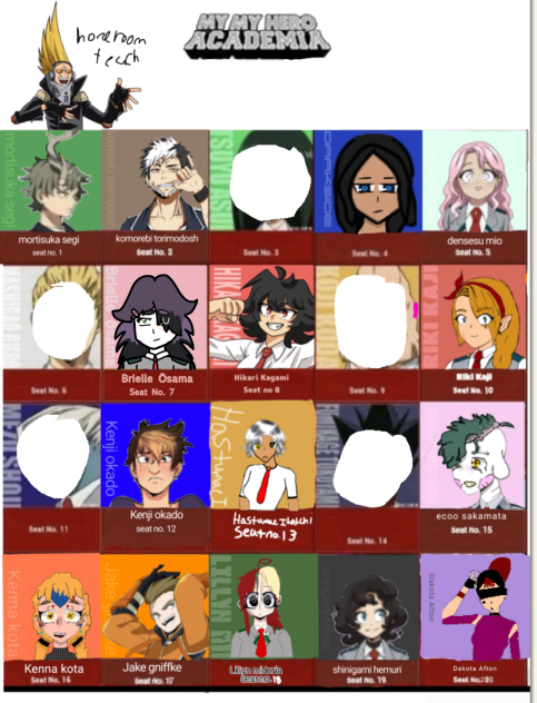 Mha Class Collab - ibisPaint