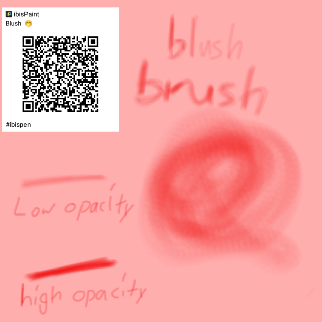Blush brush if you need 🤭 - ibisPaint