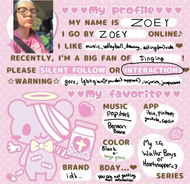 About me!🩷🤍 - ibisPaint