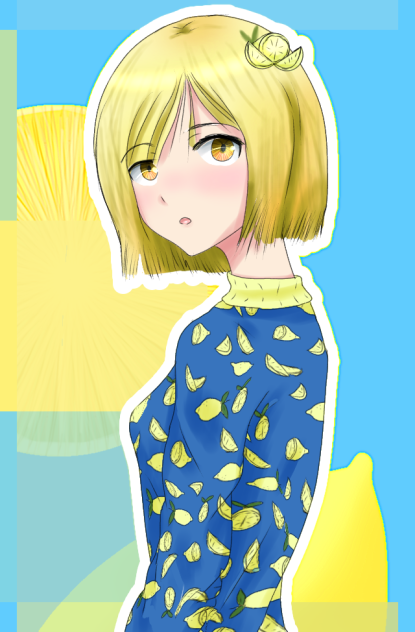 Lemon Girl - ibisPaint