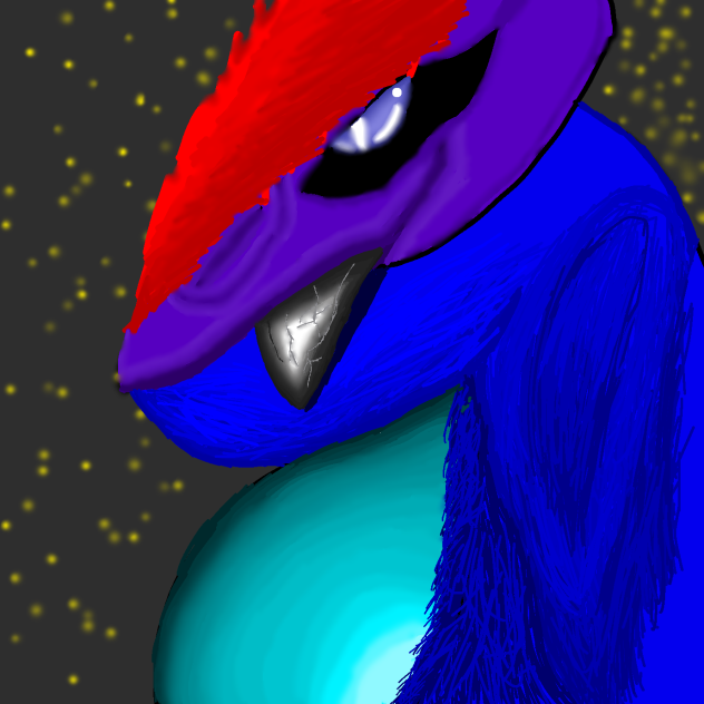 Strange Creatures Shining White Tooth - ibisPaint