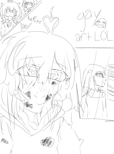 fruity yandere art - ibisPaint