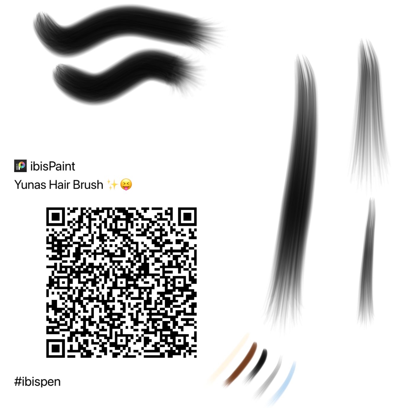 My hair brushhhh - ibisPaint