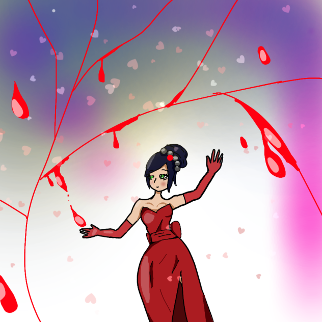 la dama de sangre - ibisPaint