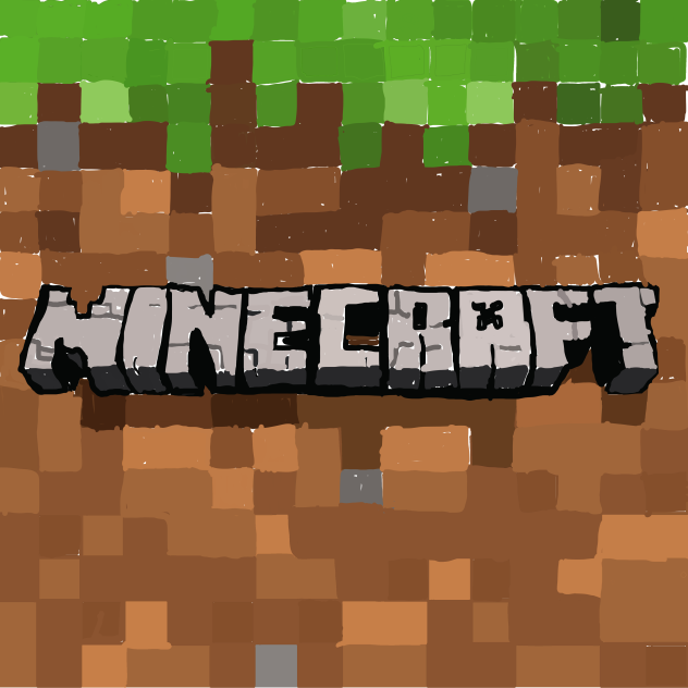 Minecraft logo - ibisPaint