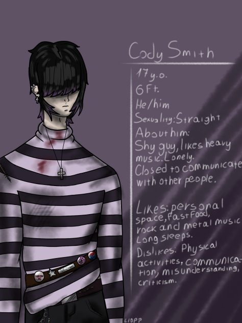 Cody reference sheet - ibisPaint