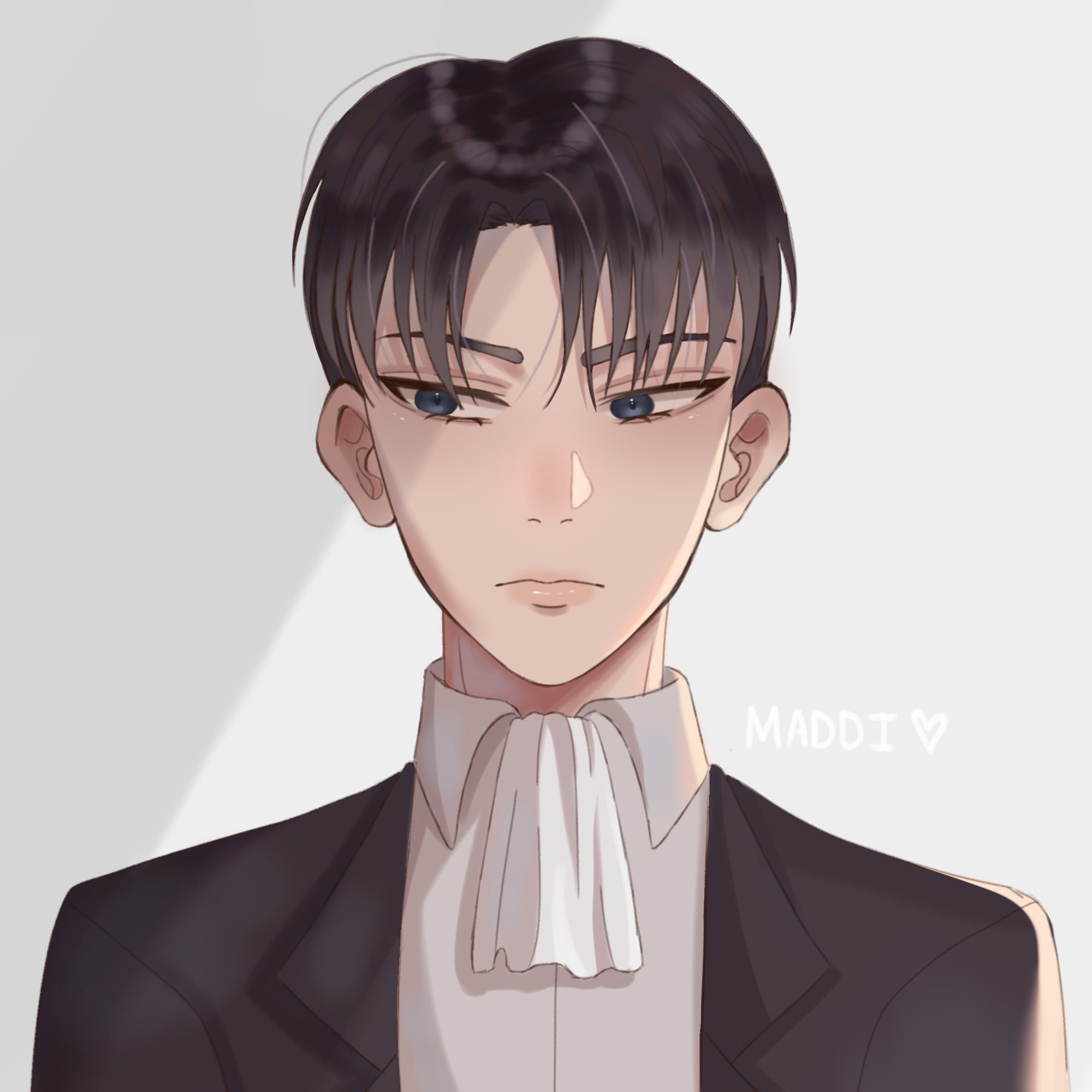 Levi Ackerman...AHHHHH HE LOOKS SO NICE! - ibisPaint